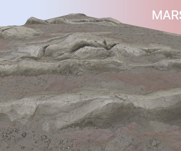ArtStation - MARS ROCK PBR MATERIAL 4K | Game Assets