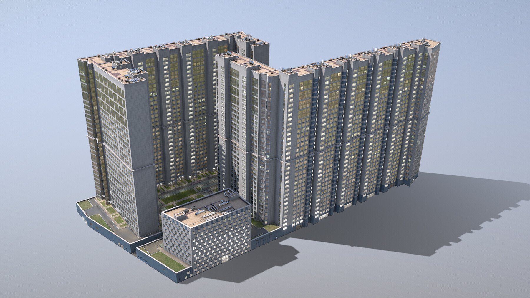 ArtStation - MSK Building 23 airbus | Game Assets