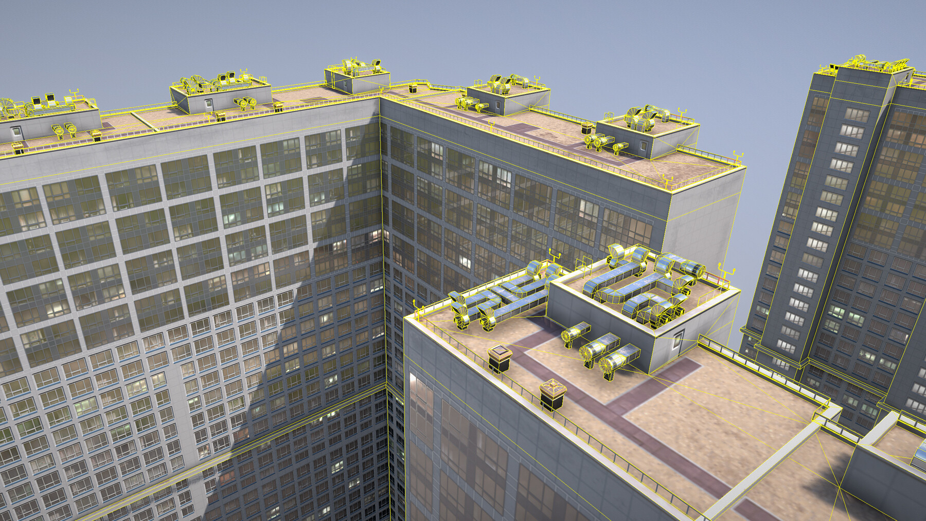 ArtStation - MSK Building 23 airbus | Game Assets