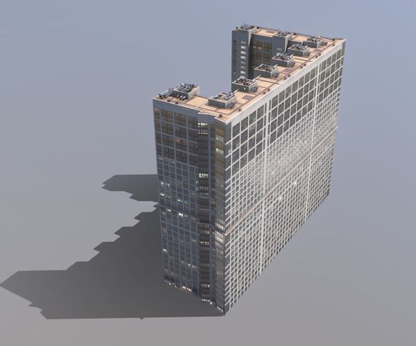 ArtStation - MSK Building 23 east | Game Assets