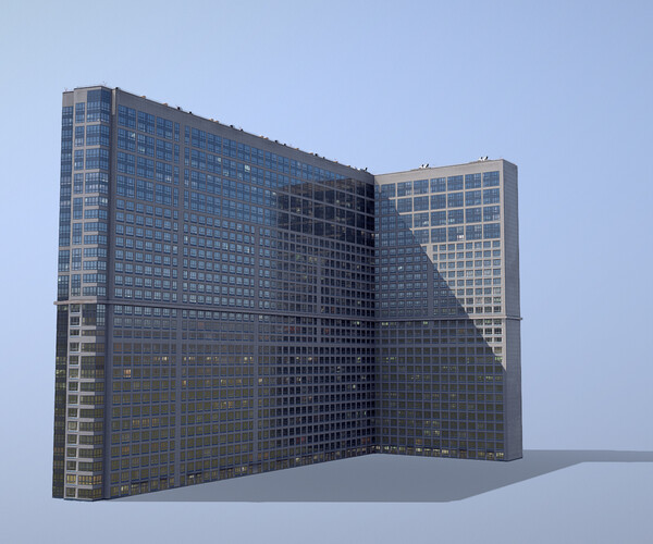 ArtStation - MSK Building 23 west | Game Assets