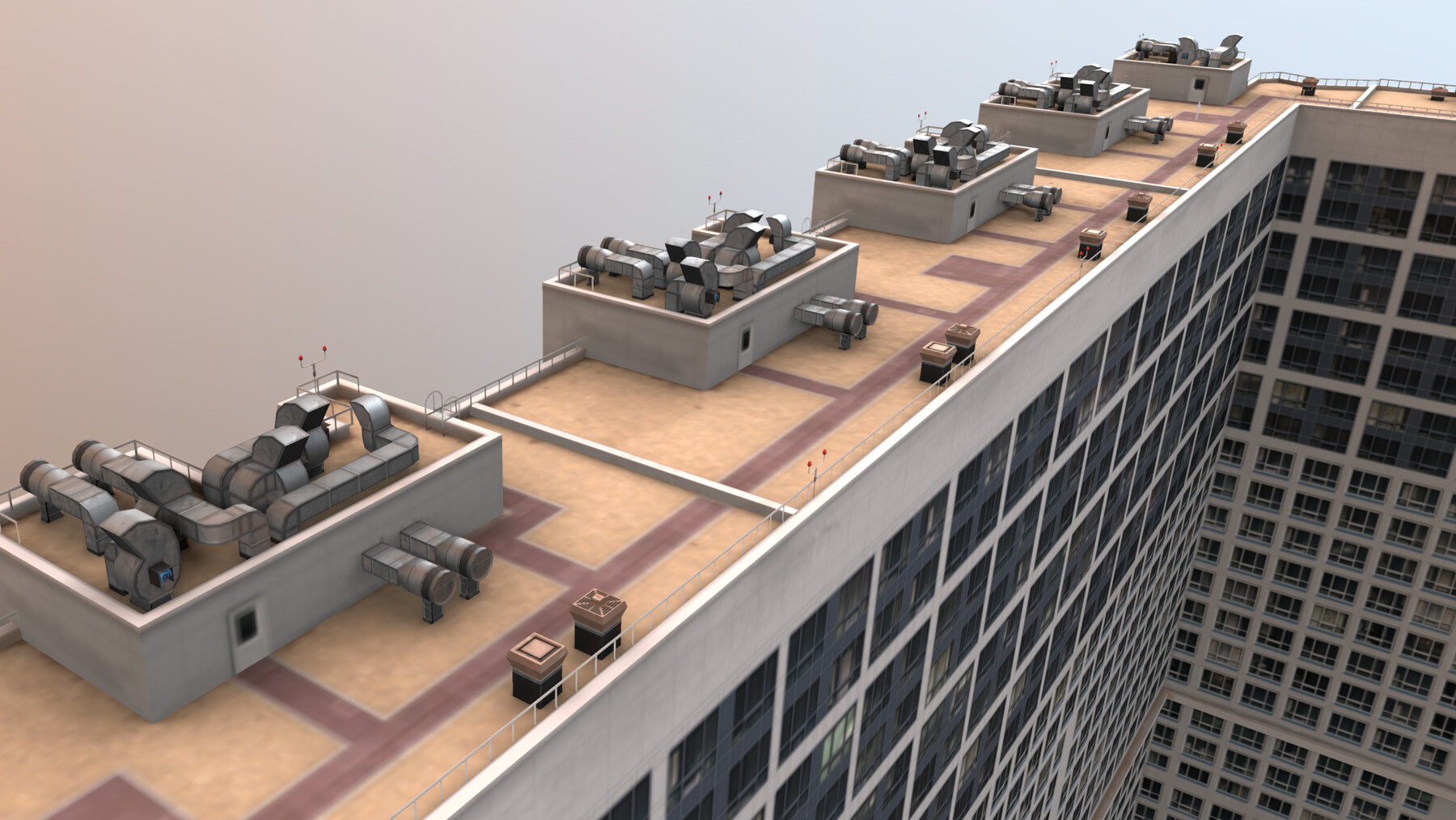 ArtStation - MSK Building 23 west | Game Assets