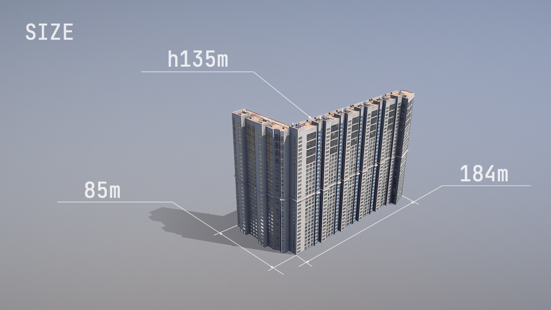 ArtStation - MSK Building 23 west | Game Assets