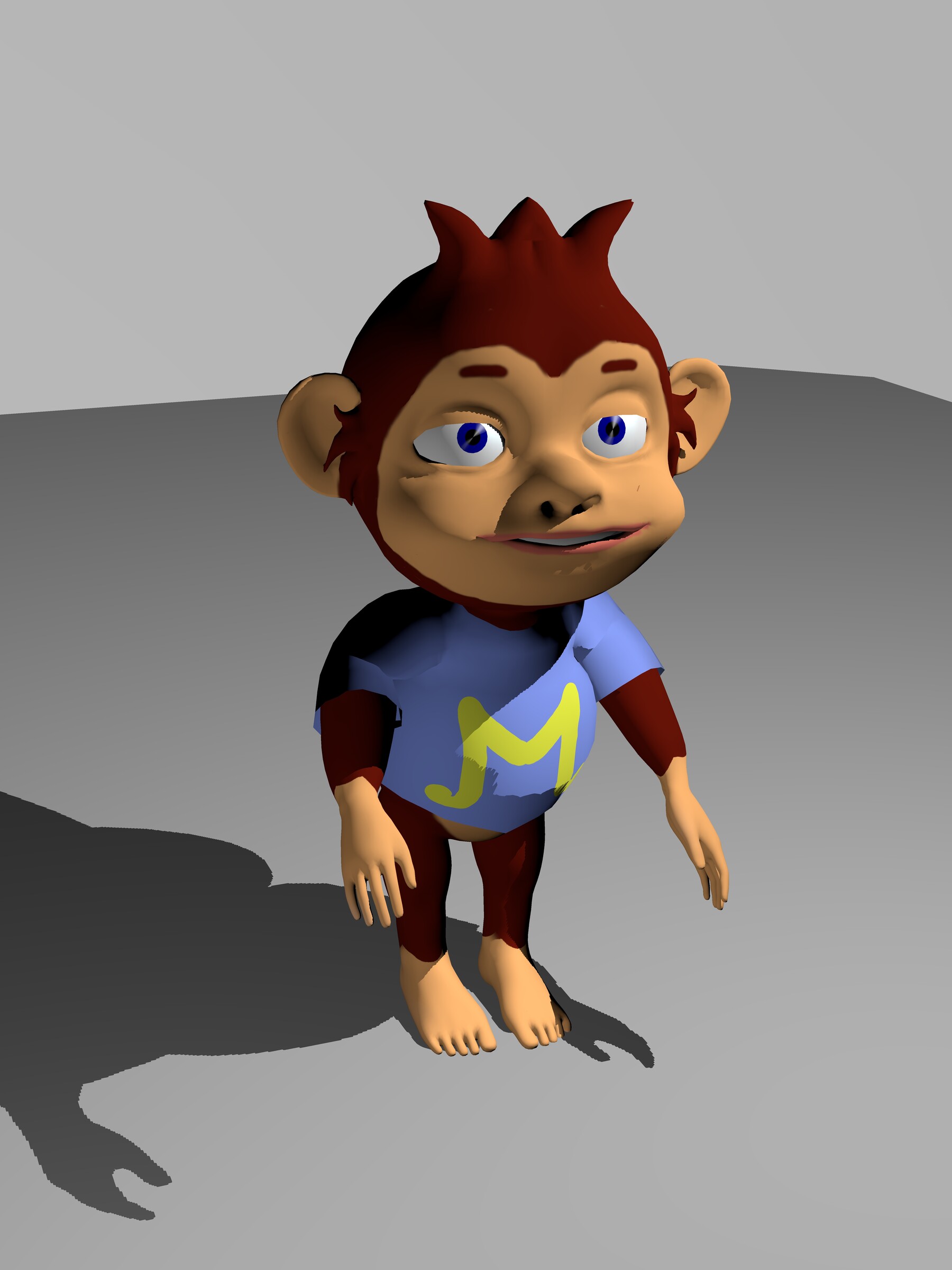 ArtStation - monkey render | Game Assets