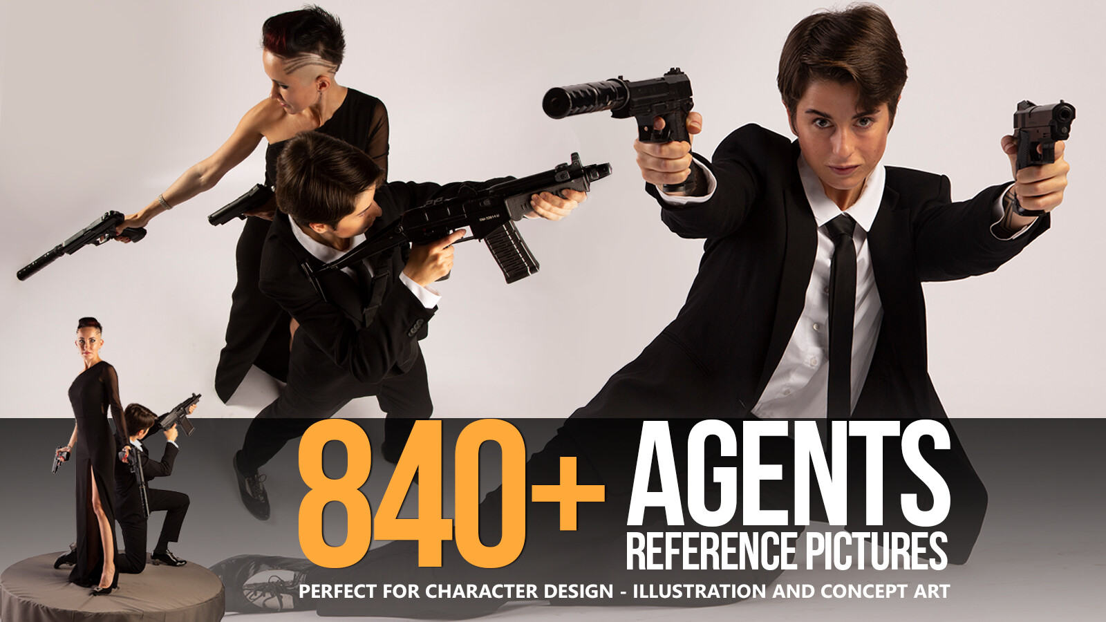 Grafit Studio - 840+ Agents Reference Pictures