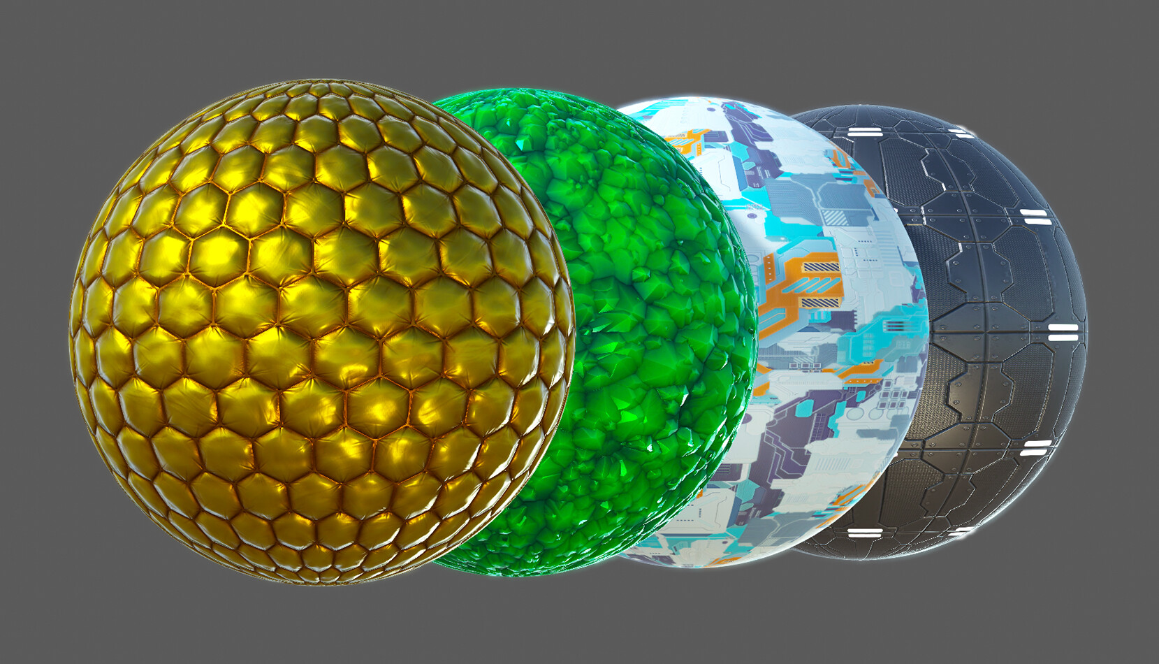 ArtStation - Ultimate PBR Materials 300+ for Unity | Game Assets