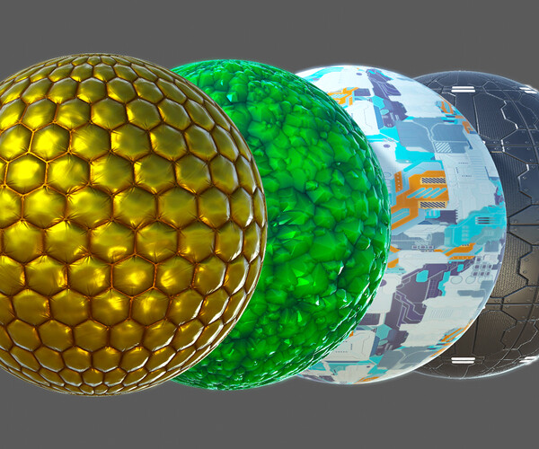 ArtStation - Ultimate PBR Materials 300+ for Unity | Game Assets