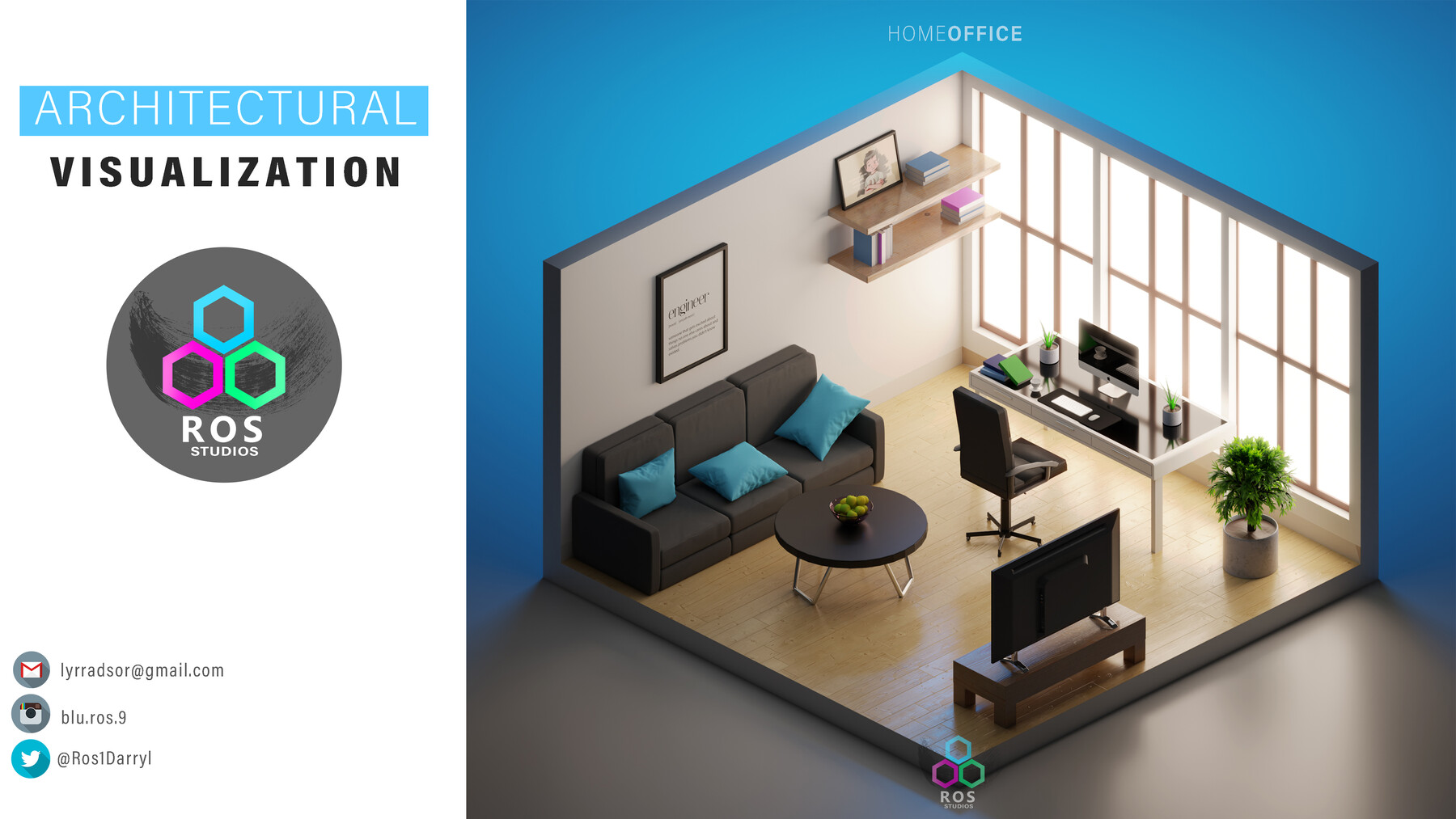 ArtStation - 3d Isometric Architectural visualization | Artworks