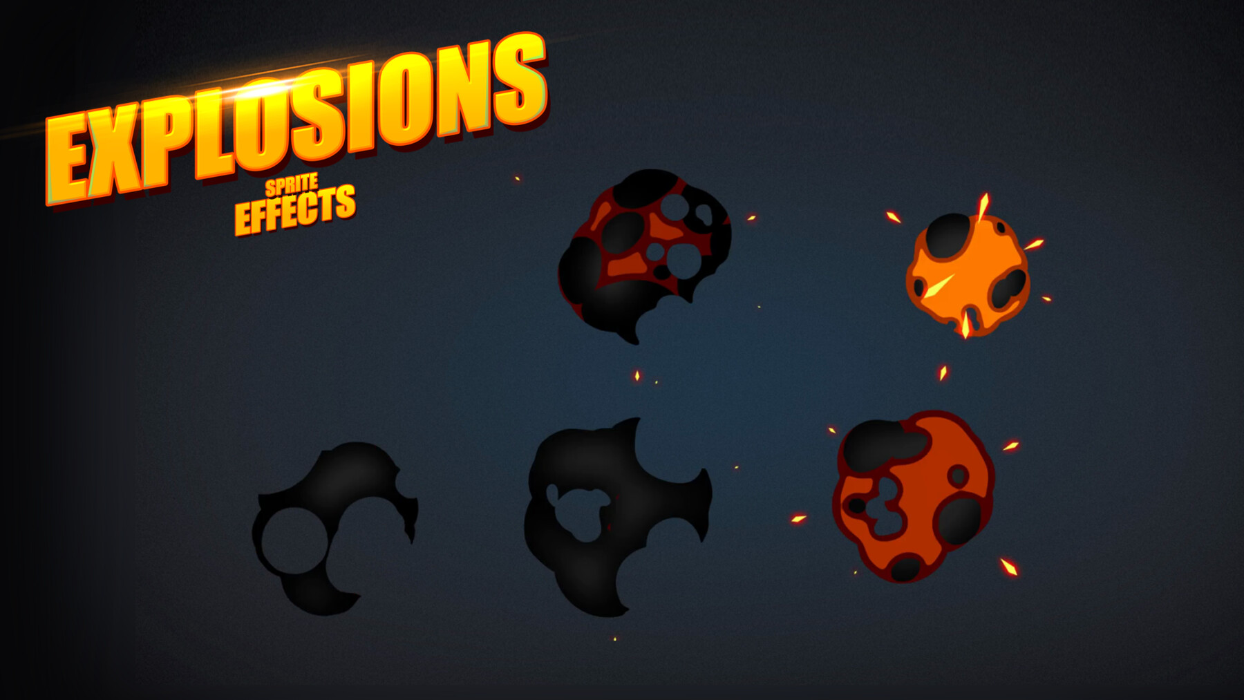 ArtStation - Explosions Sprite Effects Pack | Game Assets