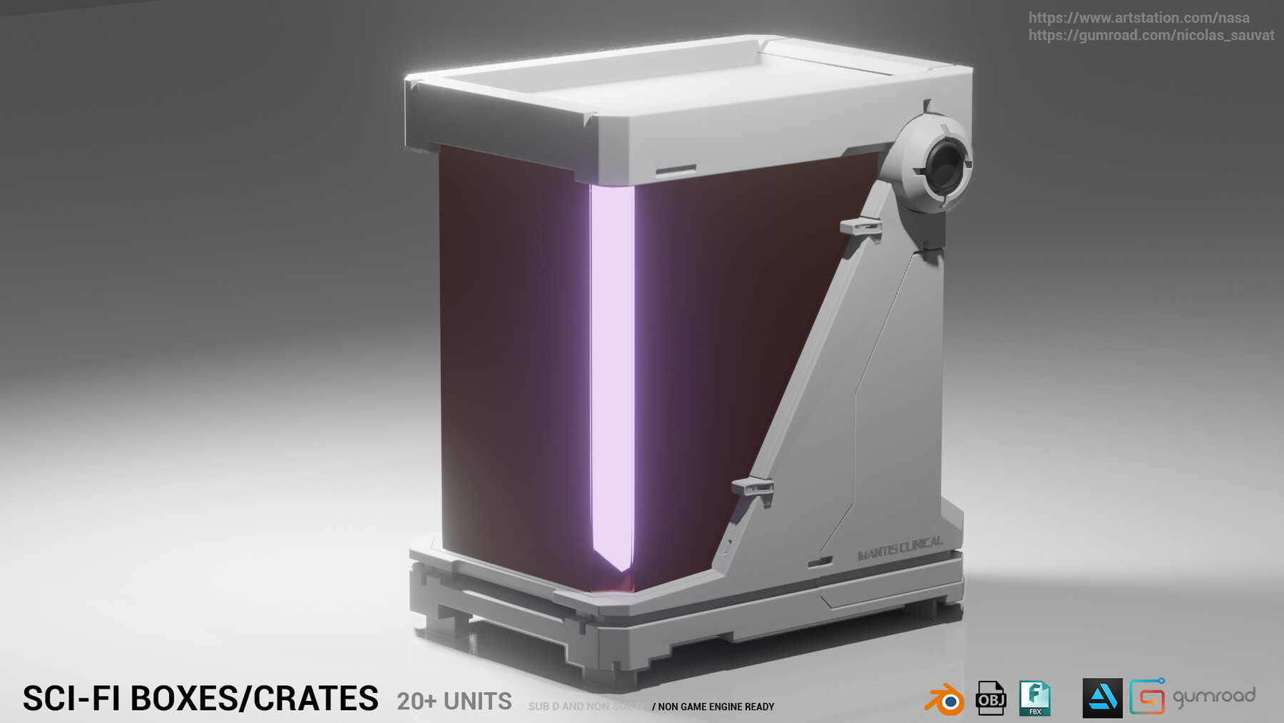 ArtStation - Sci-Fi Boxes Kit | Resources