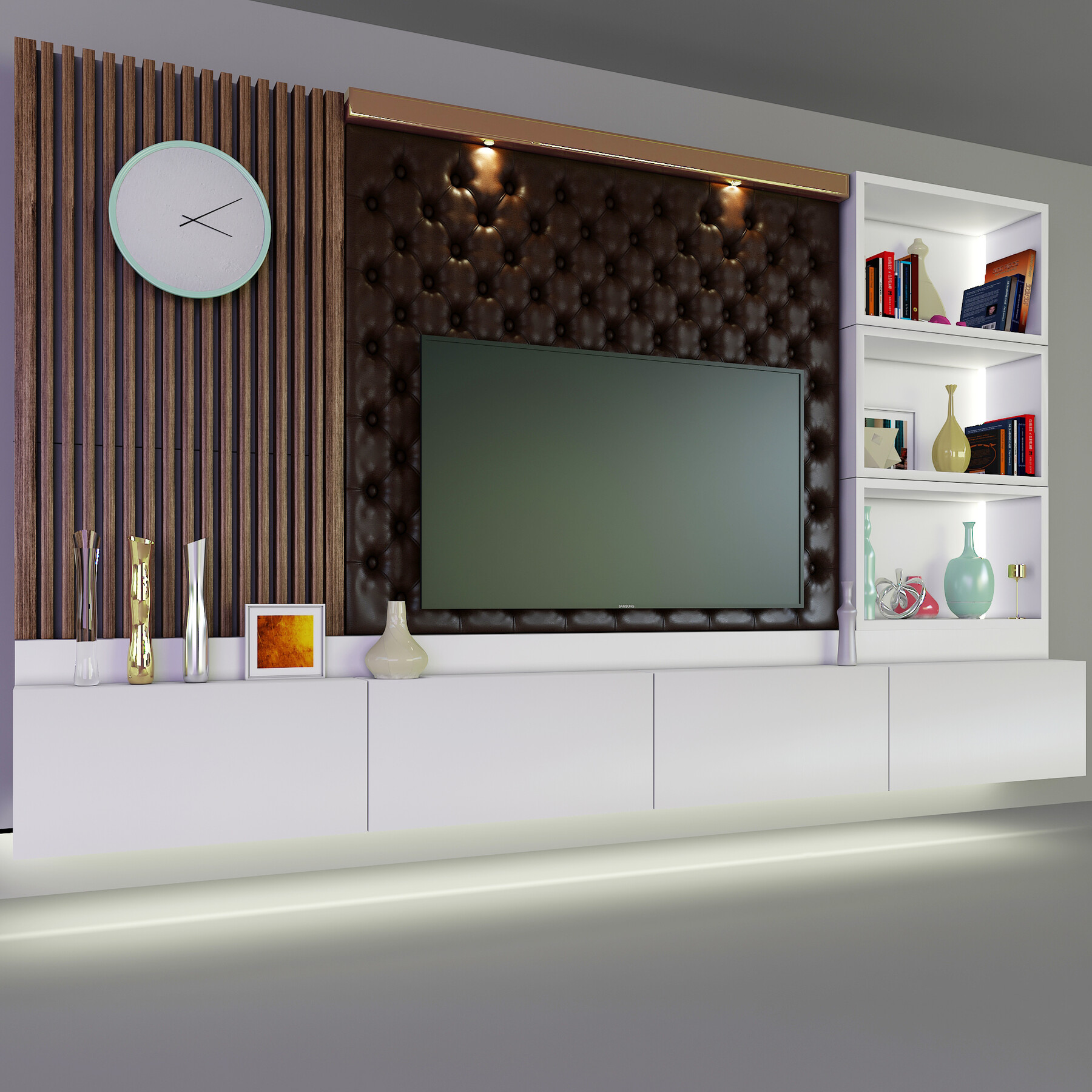 ArtStation - Tv Wall | Resources