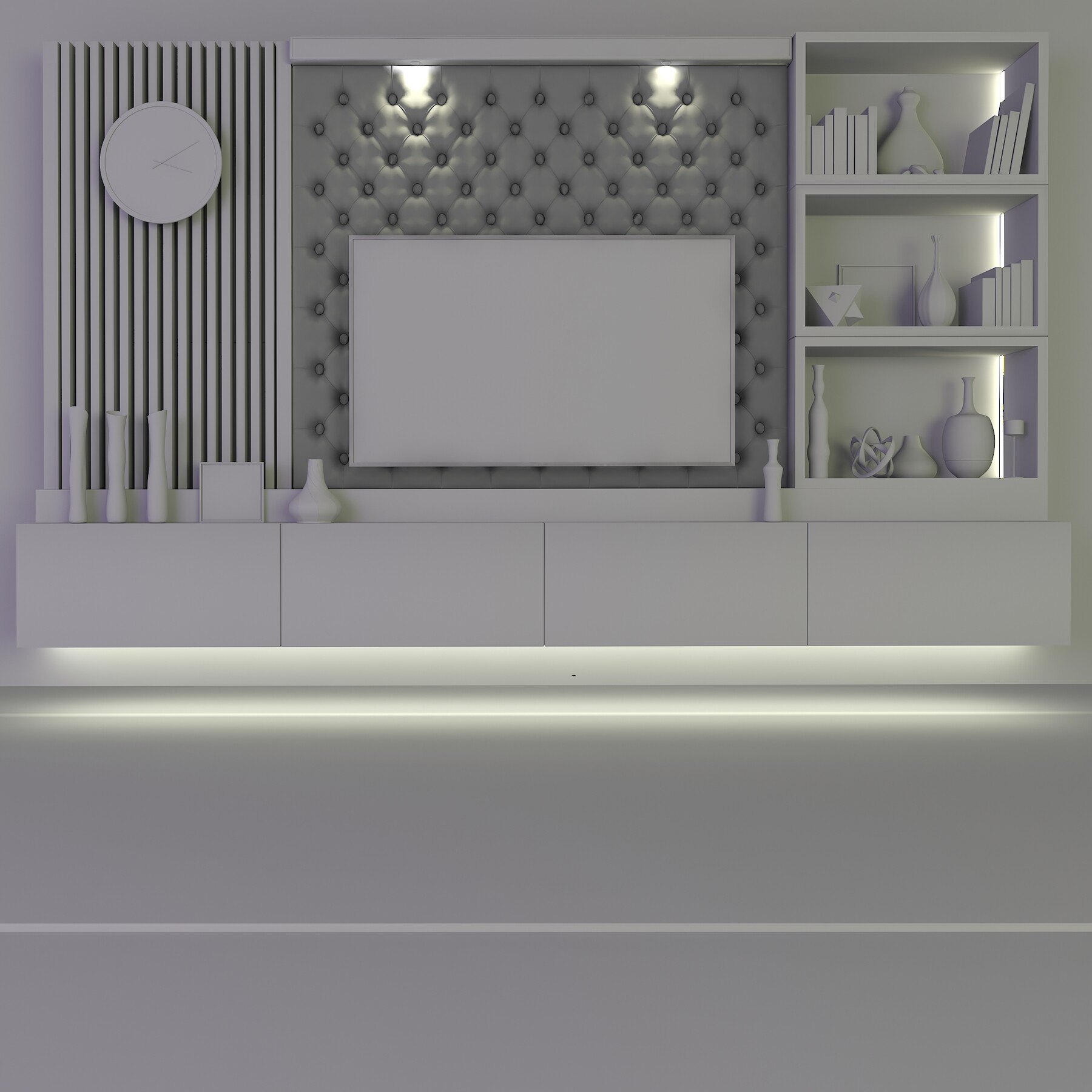 ArtStation - Tv Wall | Resources