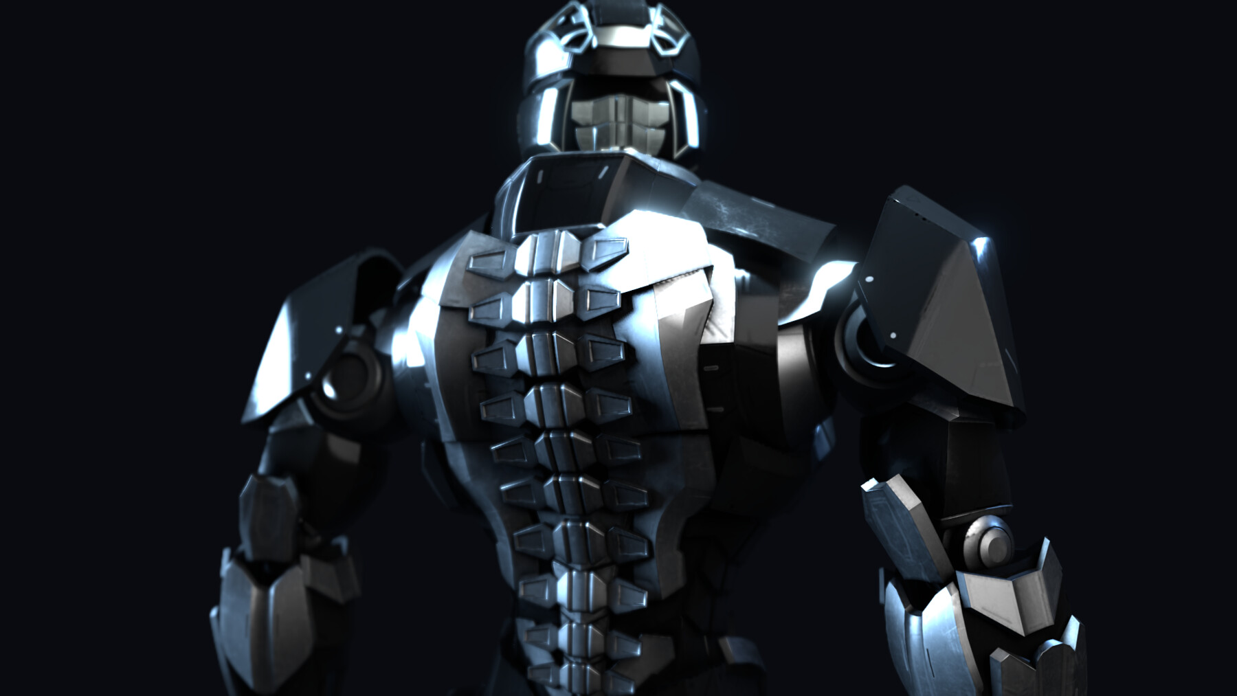 ArtStation - Robot character rigged RTS03 | Game Assets