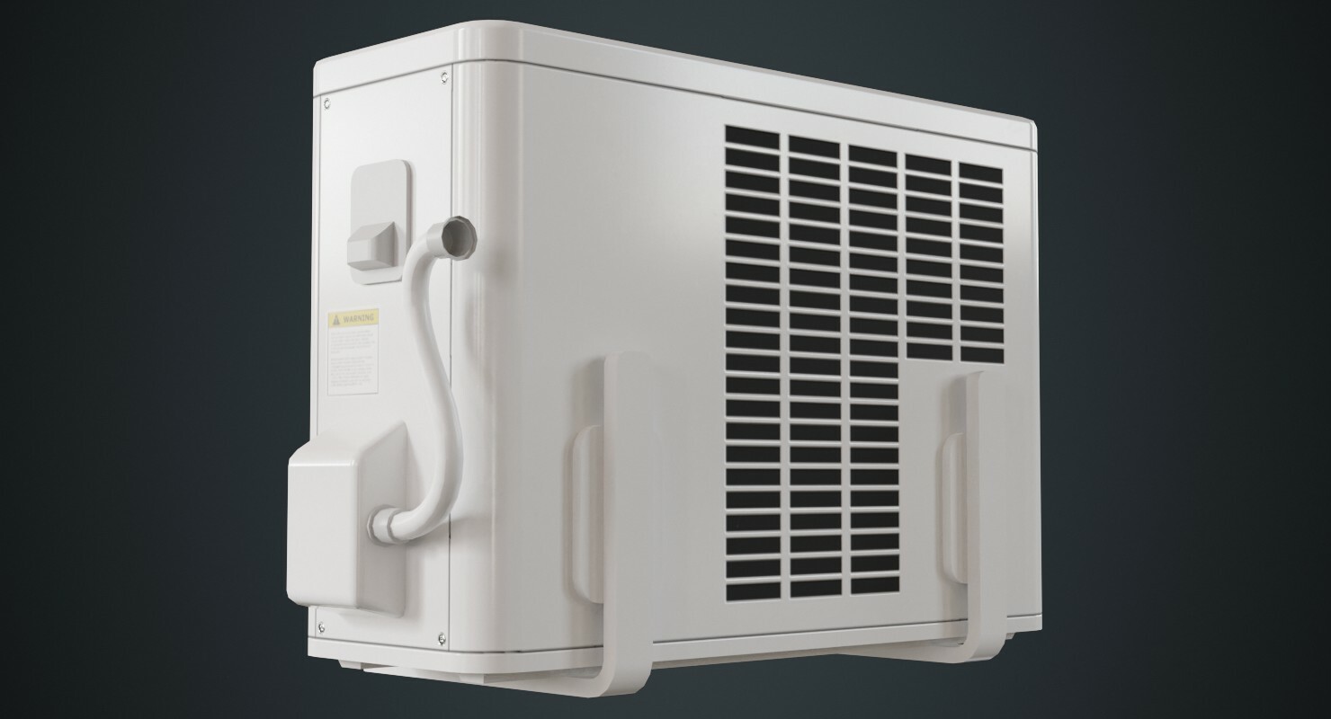 ArtStation - Air Conditioner 4A | Game Assets