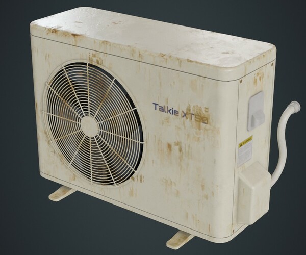 ArtStation - Air Conditioner 4B | Game Assets