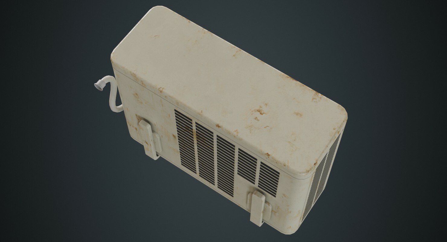 ArtStation - Air Conditioner 4B | Game Assets