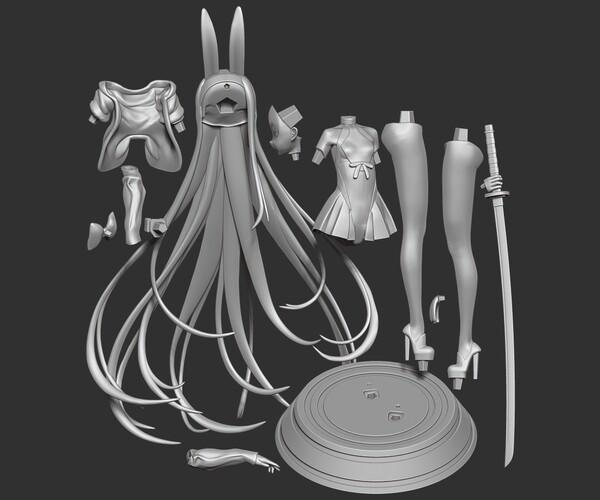 ArtStation - Shimakaze Fan art | Resources