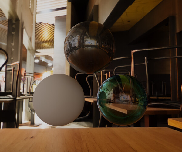 ArtStation - Empty Cafe - HDRI | Resources