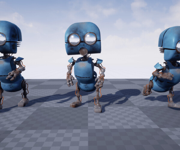 ArtStation - Cute Robot | Game Assets