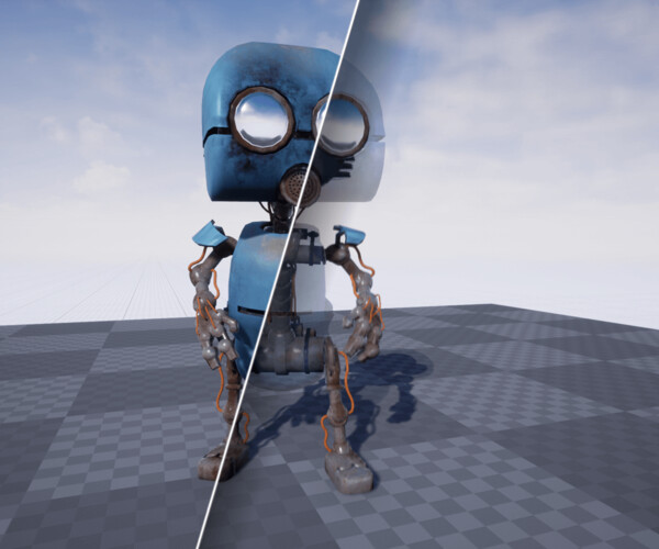 ArtStation - Cute Robot | Game Assets