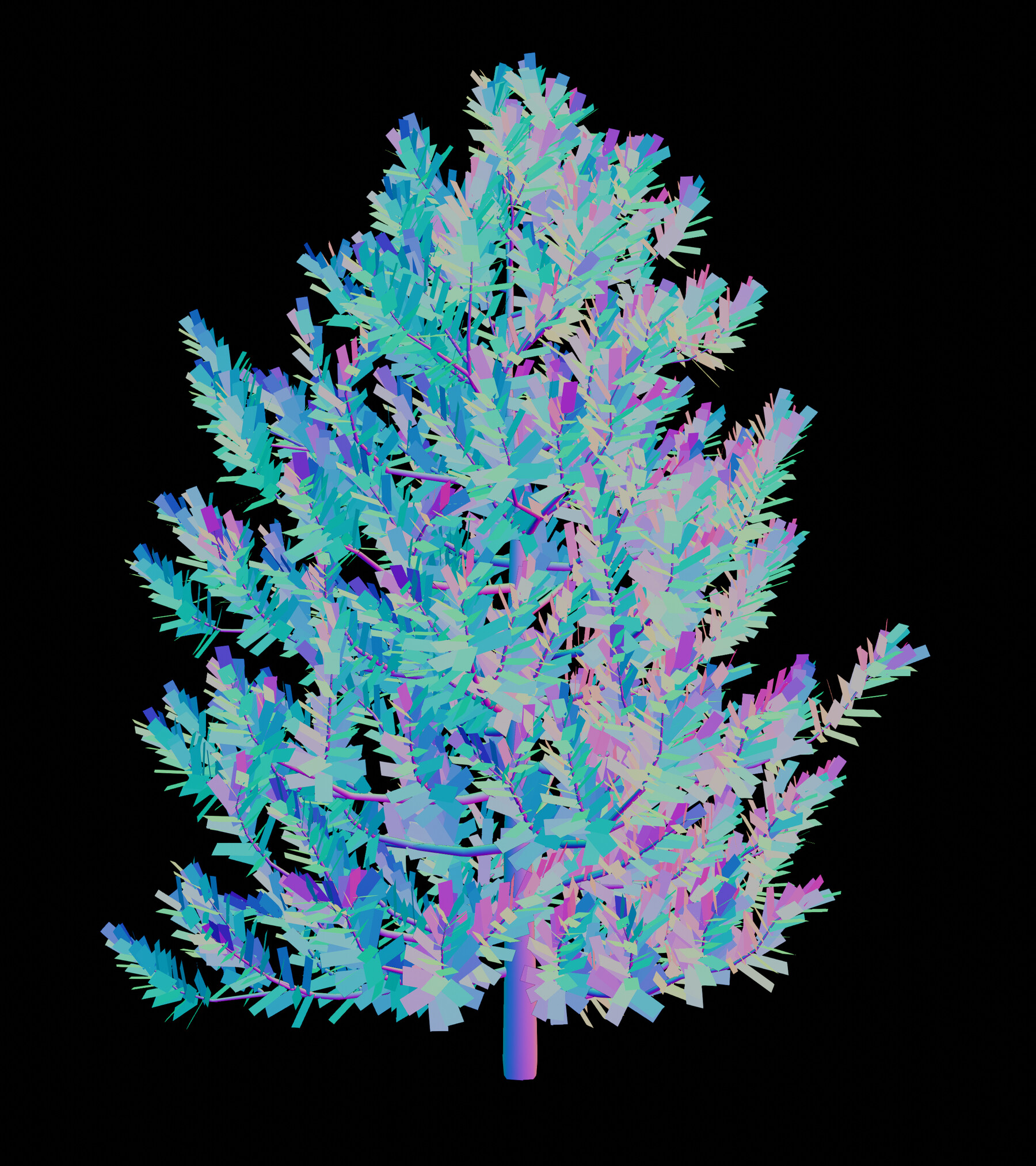 ArtStation - Spruce Tree Animated and Rigged 3D model | Resources