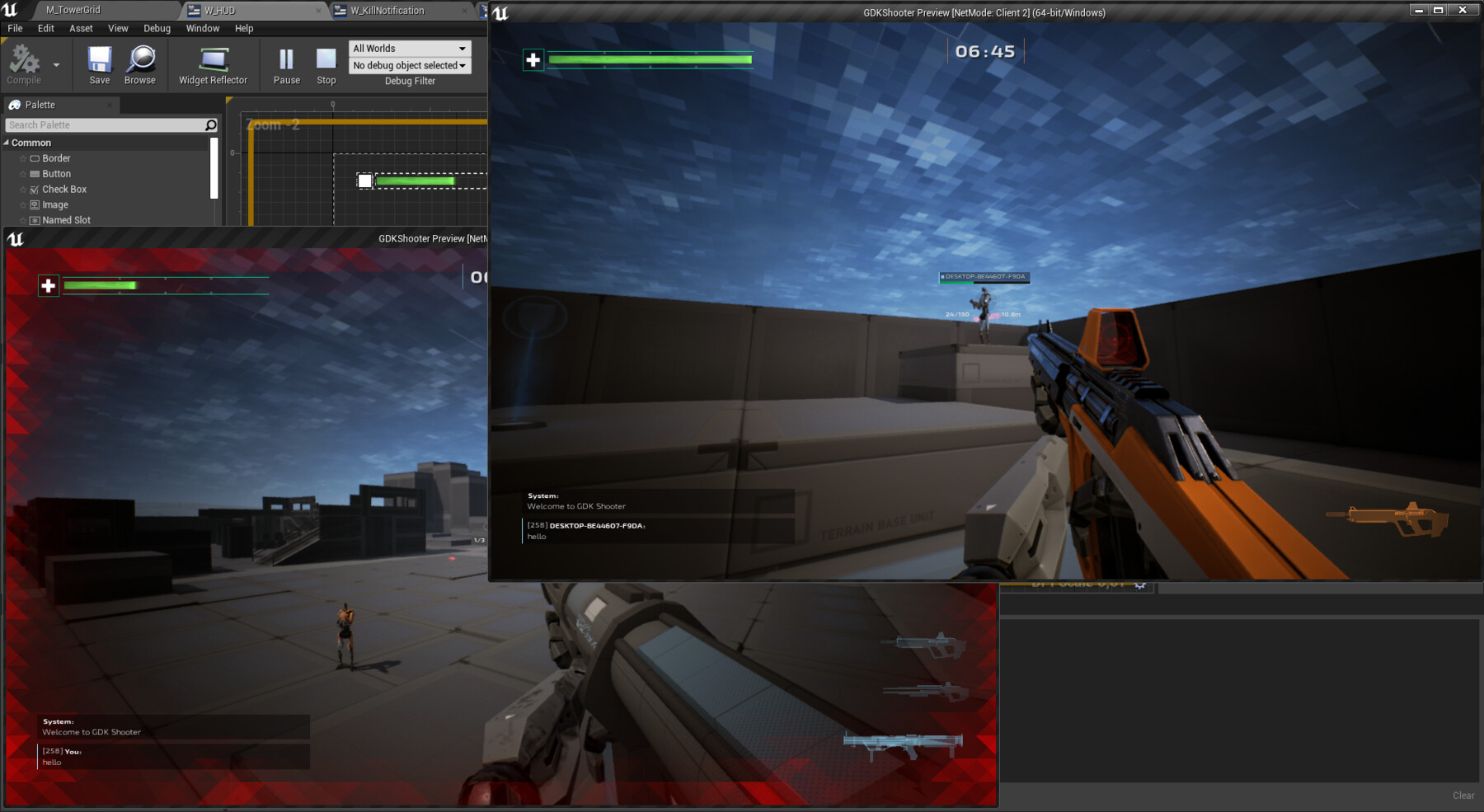 ArtStation - GDK Shooter (NO SpatialOS) | Game Assets