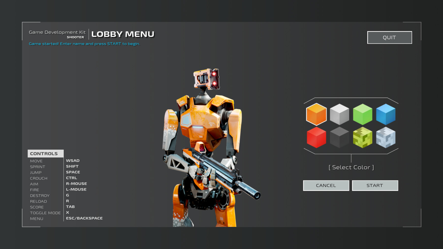 ArtStation - GDK Shooter (NO SpatialOS) | Game Assets