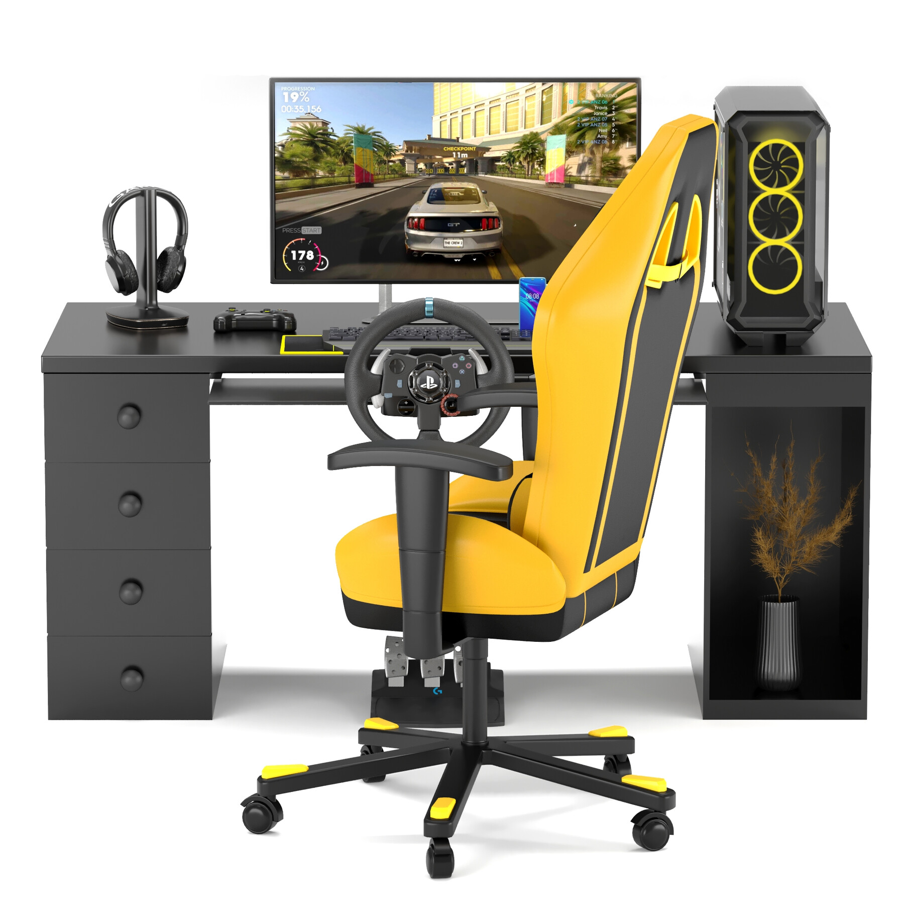 ArtStation - PC gamer set 01 | Game Assets