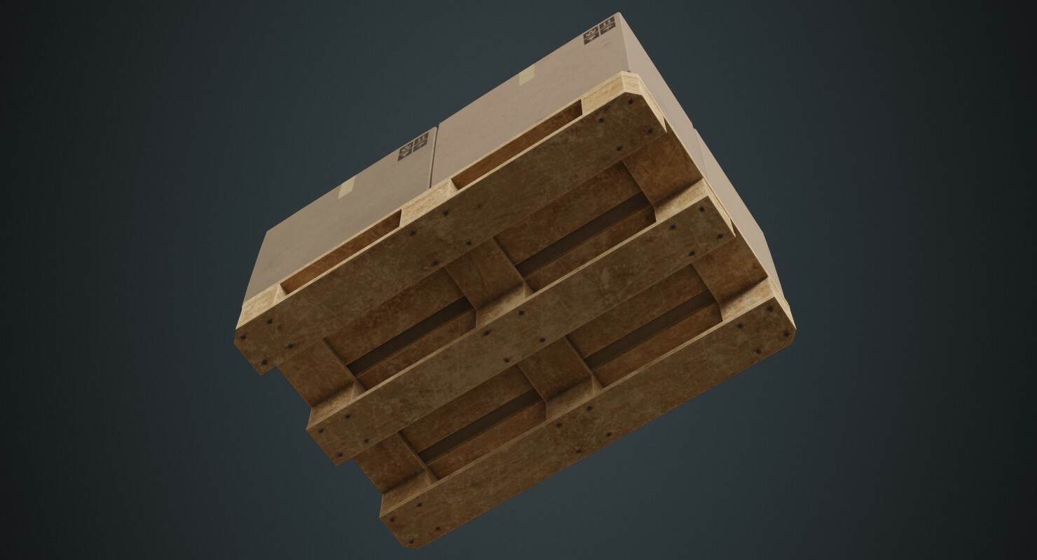 ArtStation - Pallet 2B | Game Assets