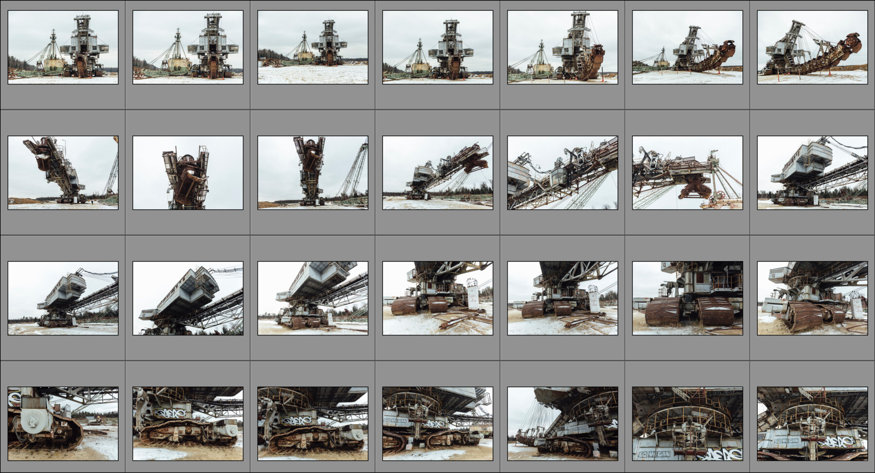 ArtStation - 800+ Giant Machines Reference Pictures | Resources