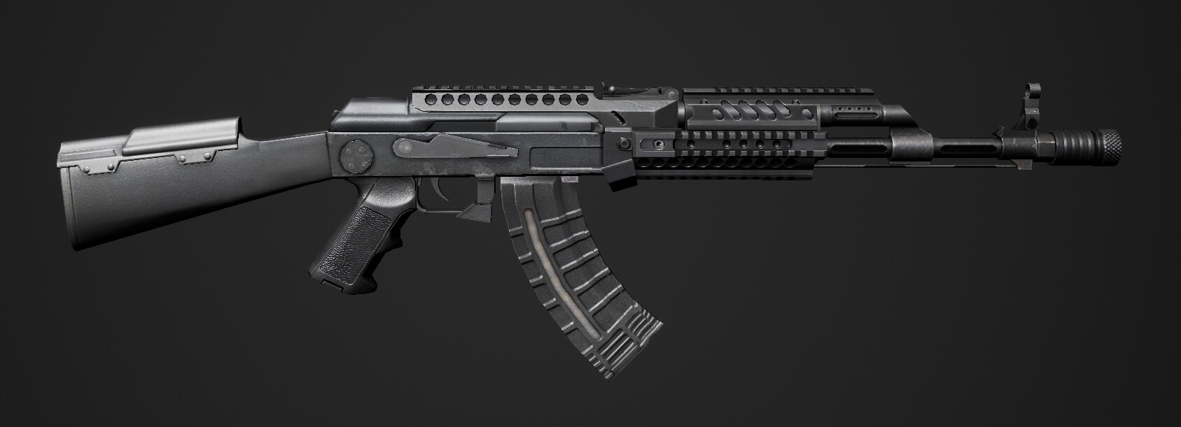 ArtStation - Customizable Weapons (UE4) | Game Assets