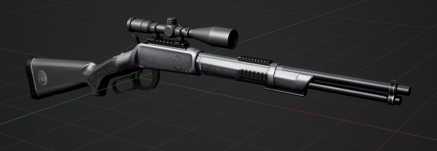 ArtStation - Customizable Weapons (UE4) | Game Assets