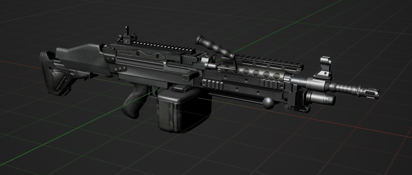 ArtStation - Customizable Weapons (UE4) | Game Assets