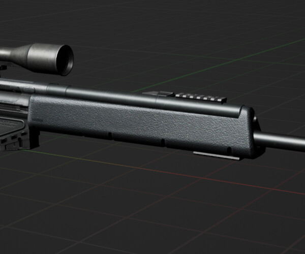 ArtStation - Customizable Weapons (UE4) | Game Assets