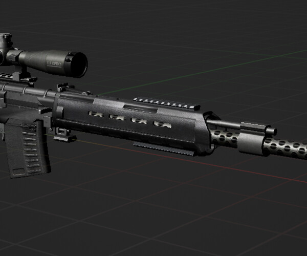 ArtStation - Customizable Weapons (UE4) | Game Assets