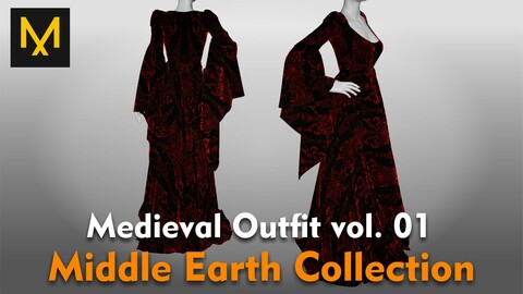 ArtStation - Medieval Outfit vol.01 - Middle Earth Collection | Resources