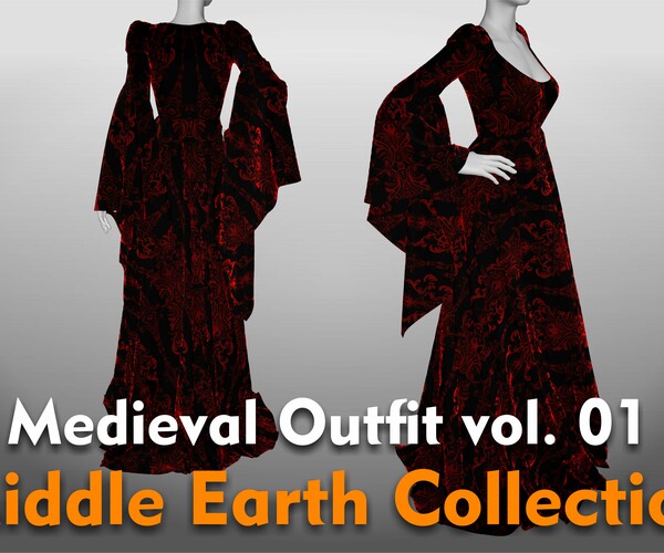 ArtStation - Medieval Outfit vol.01 - Middle Earth Collection | Resources