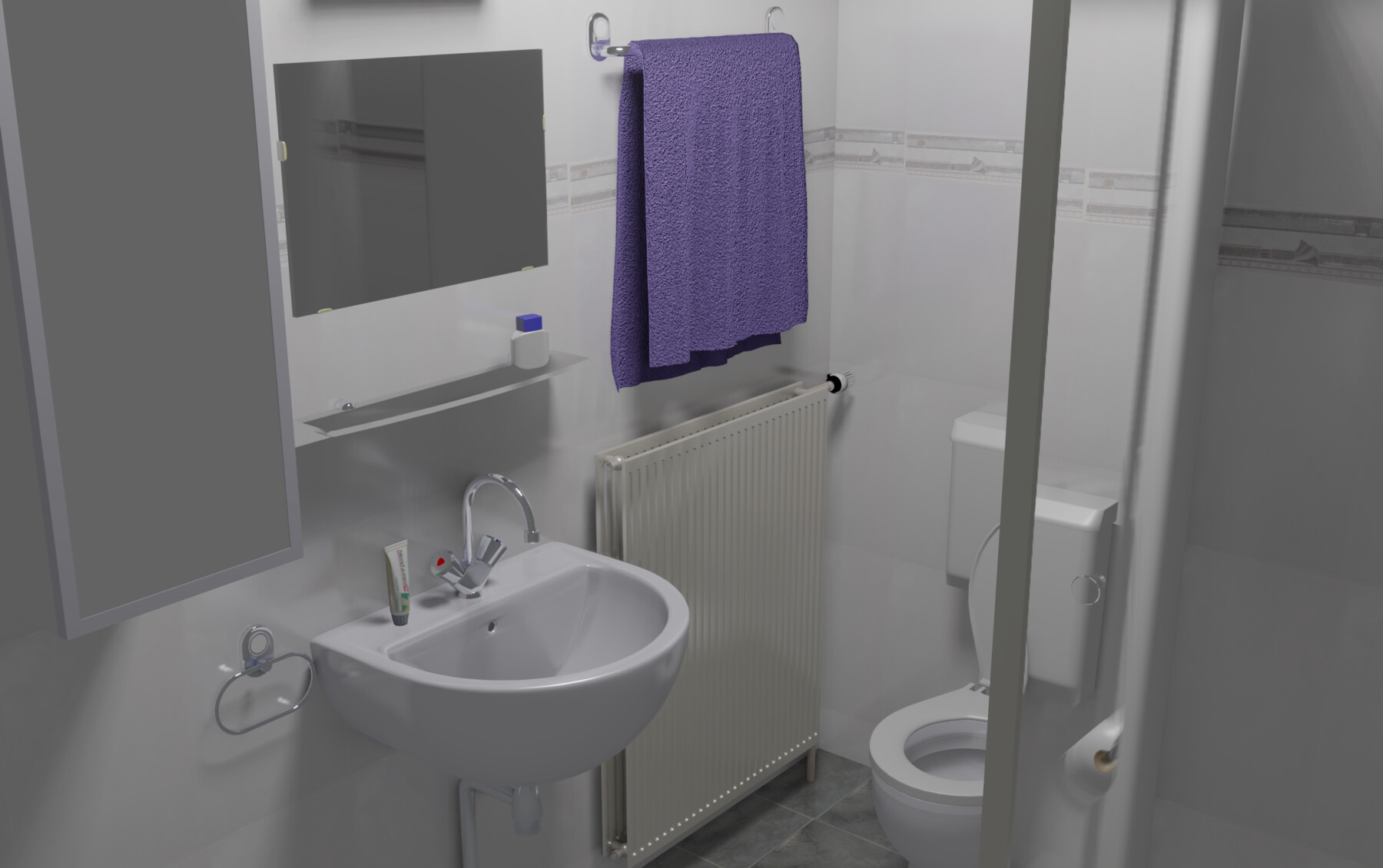 ArtStation - Bathroom | Game Assets