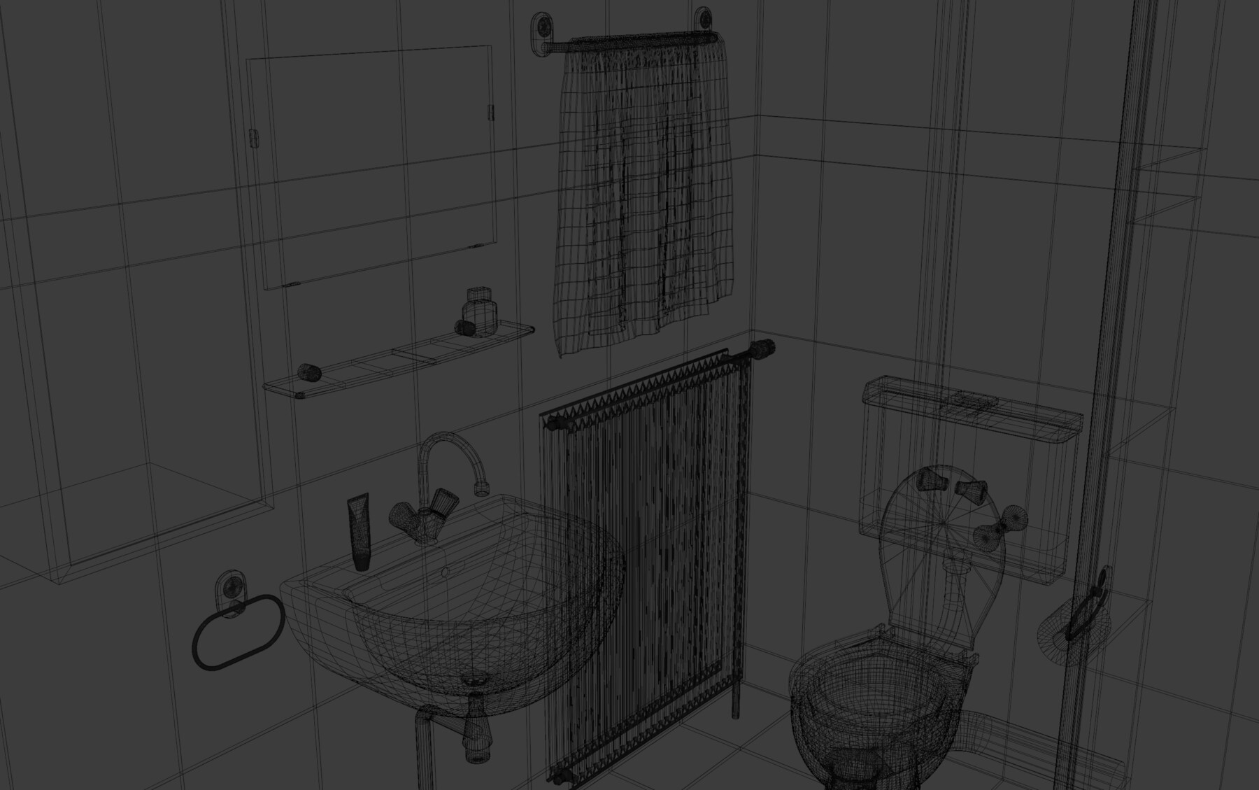 ArtStation - Bathroom | Game Assets