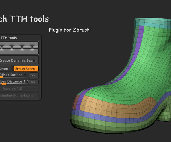 ArtStation - Stitch TTH tools plugin for Zbrush | Resources