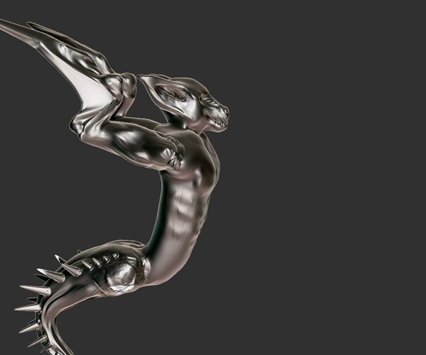 ArtStation - Bat Dragon | Game Assets