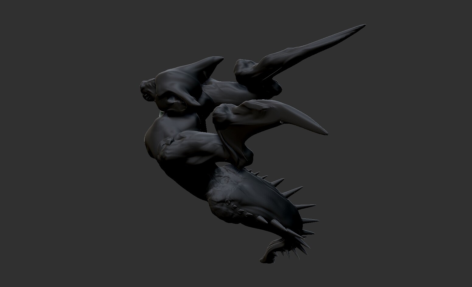 ArtStation - Bat Dragon | Game Assets
