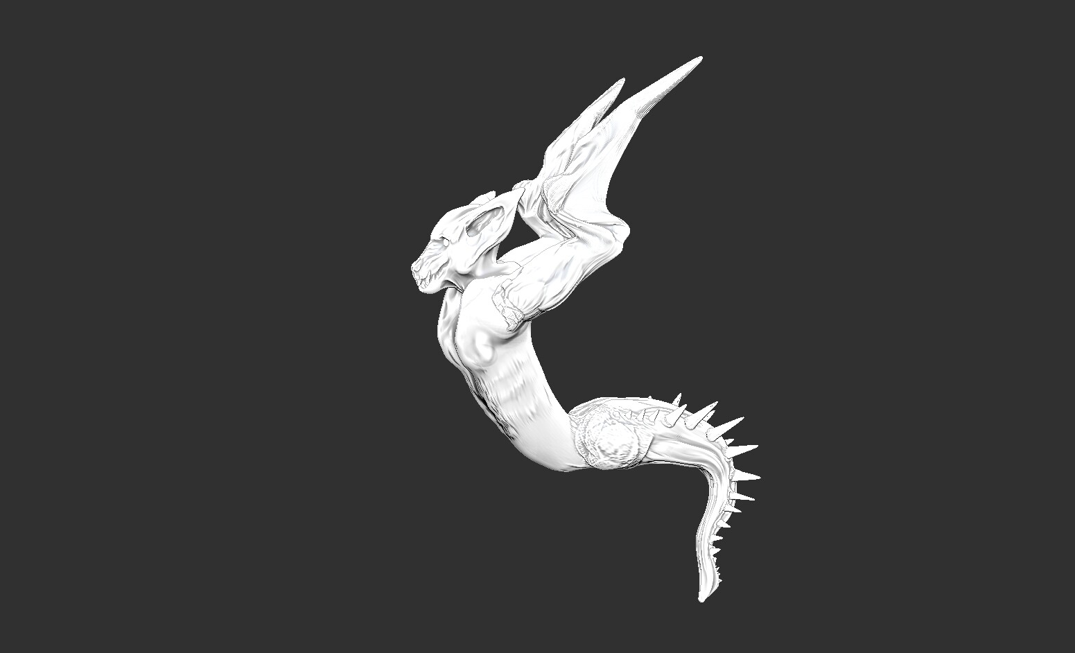 ArtStation - Bat Dragon | Game Assets