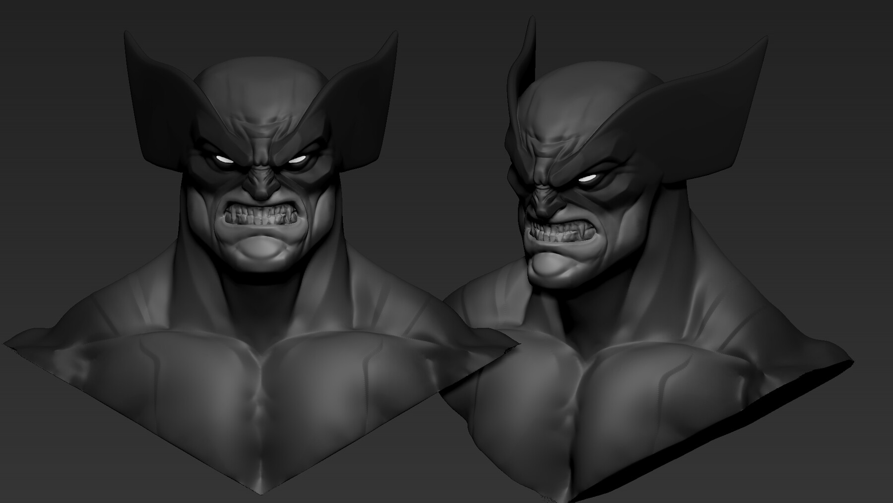 ArtStation - Wolverine Head | Resources