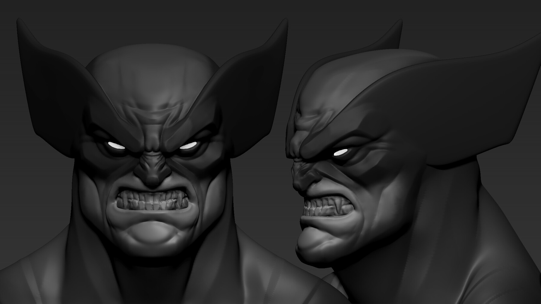ArtStation - Wolverine Head | Resources