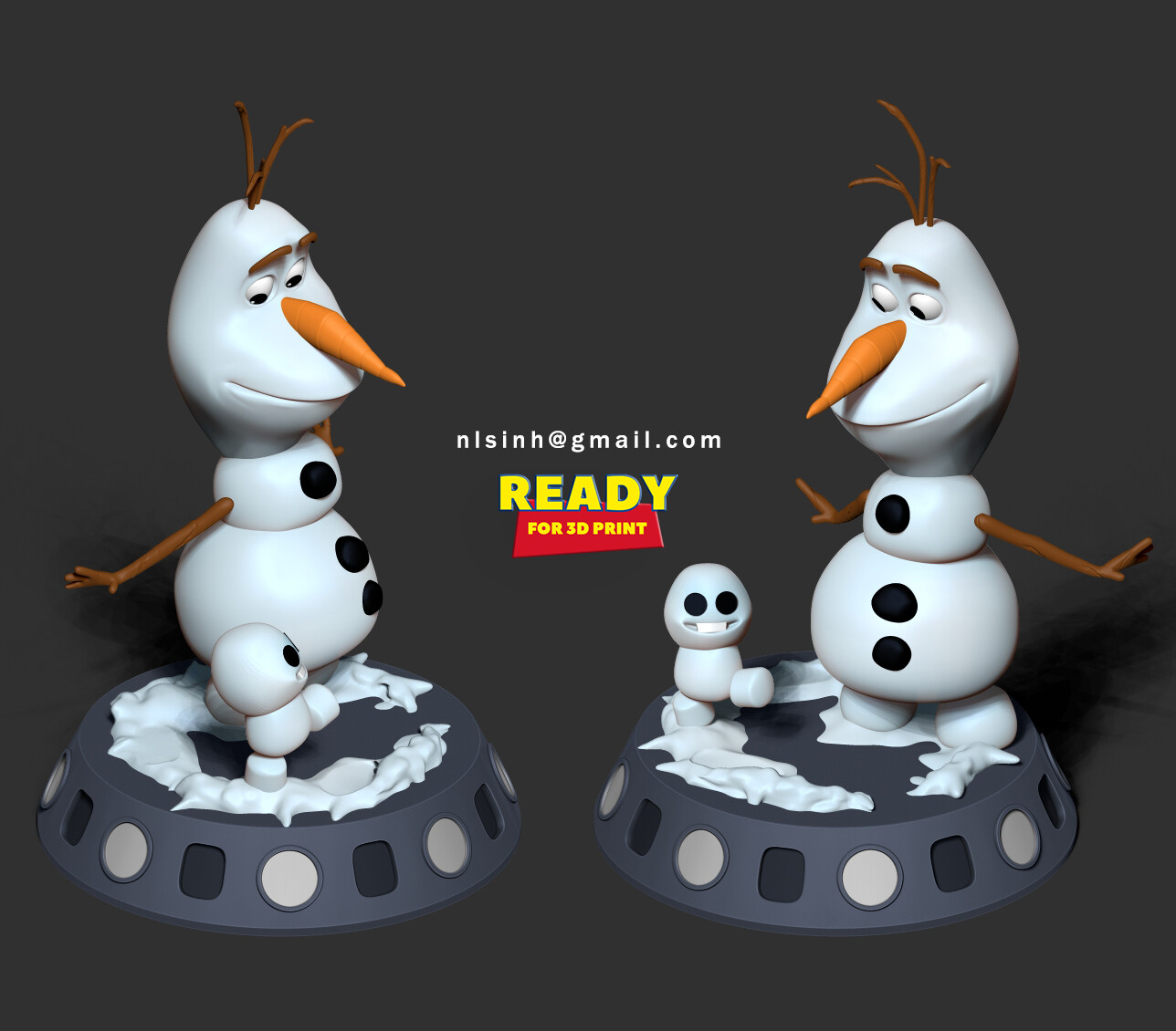 ArtStation - Olaf - Frozen | Resources