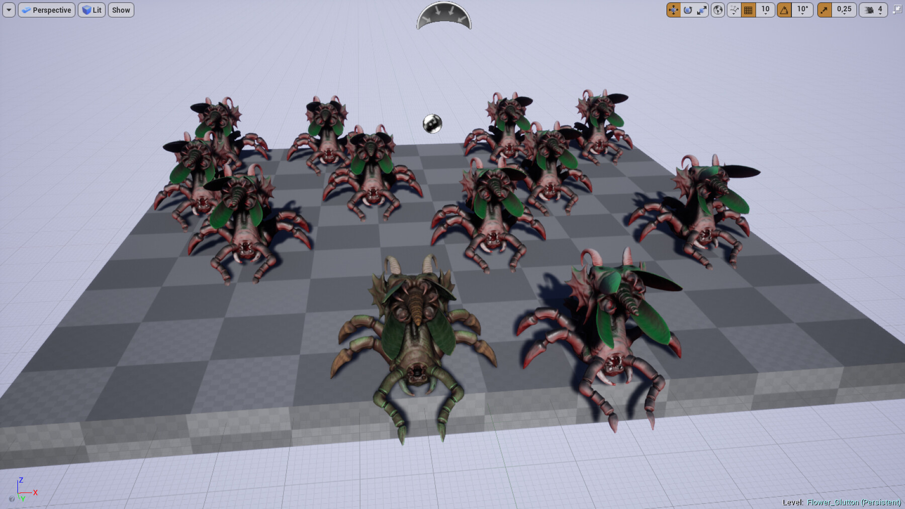 ArtStation - Flower glutton | Game Assets