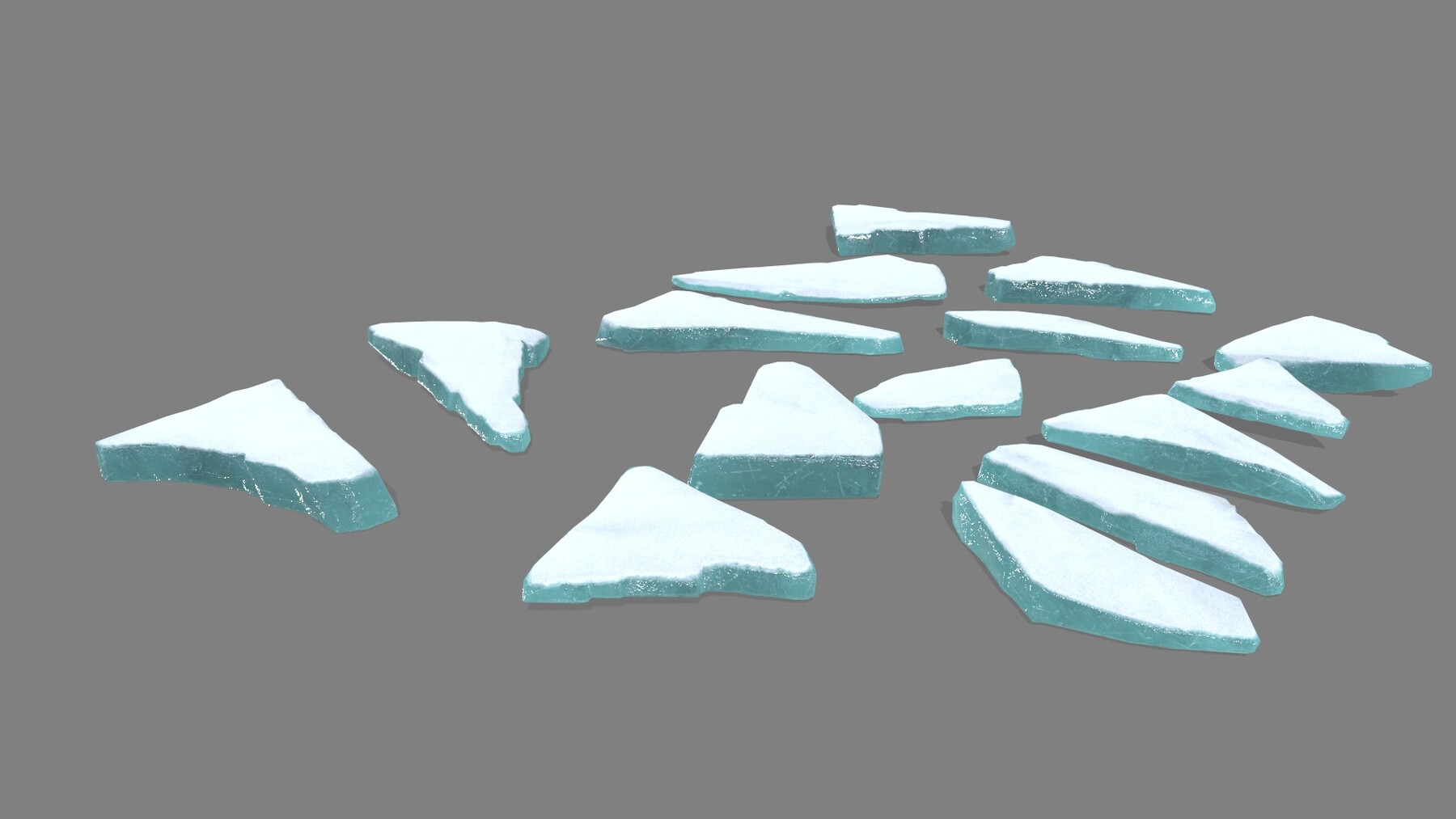 ArtStation - ice set | Game Assets