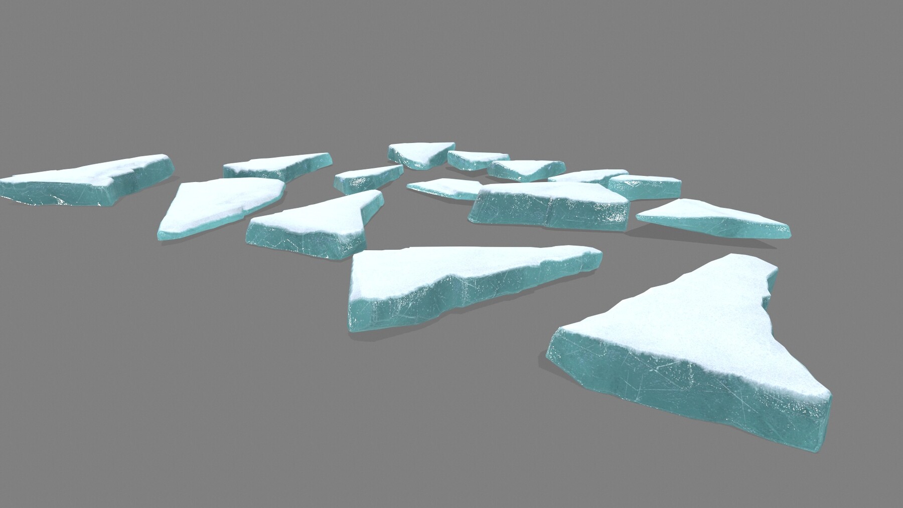 ArtStation - ice set | Game Assets