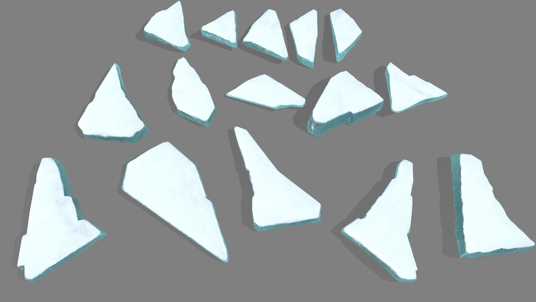 ArtStation - ice set | Game Assets